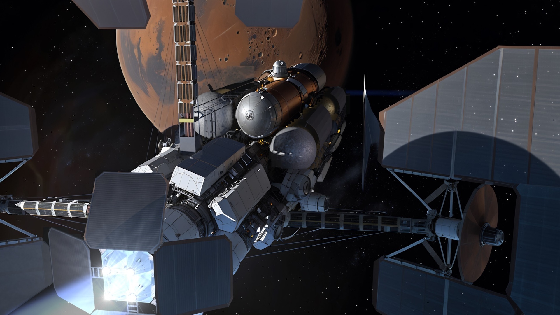 Nuclear space engine backed by NASA could fly humans to Mars in just 45 ...