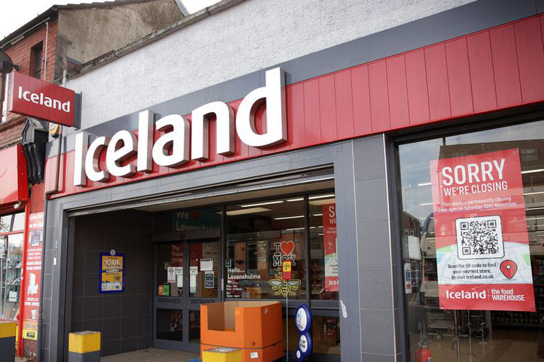 Full list of Iceland stores closing across the UK in June and July