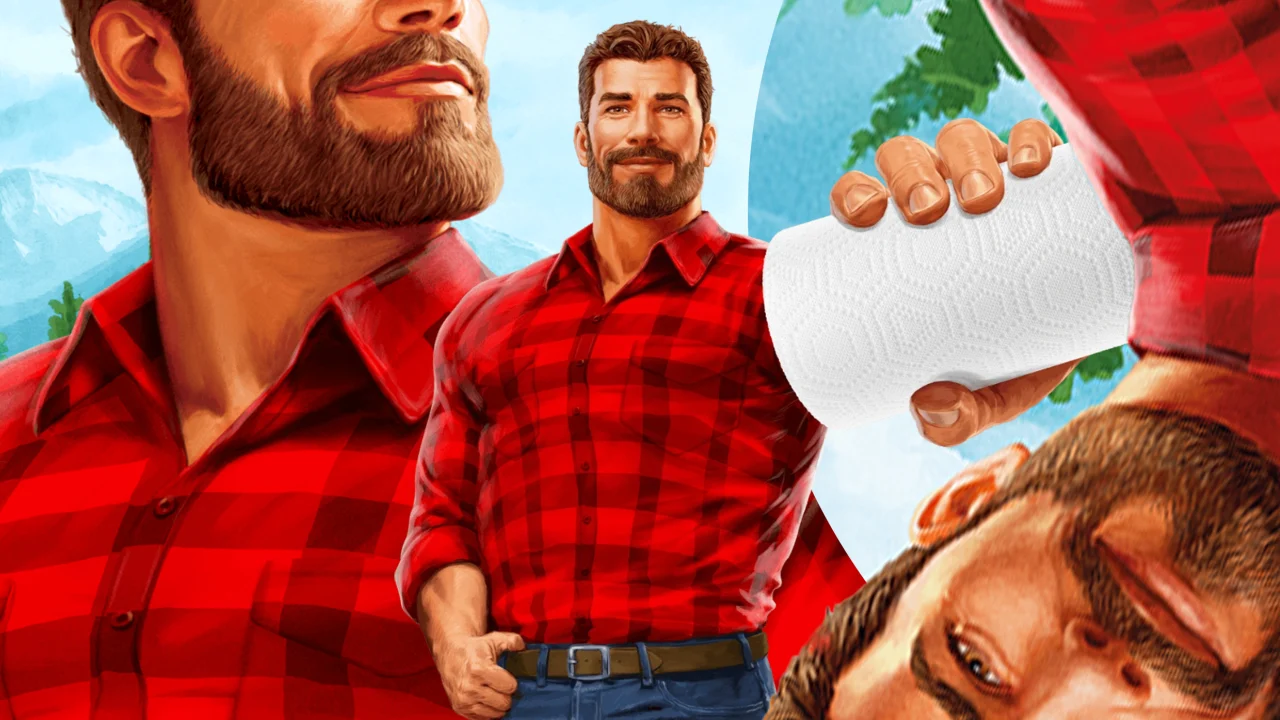 Protect your protein shakes. The Brawny Man is hunkier than ever