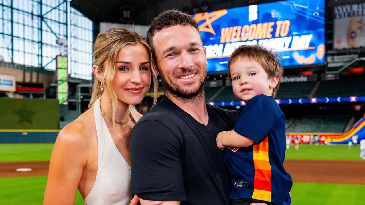 Alex Bregman and wife Elizabeth melt hearts with sweet baby moment