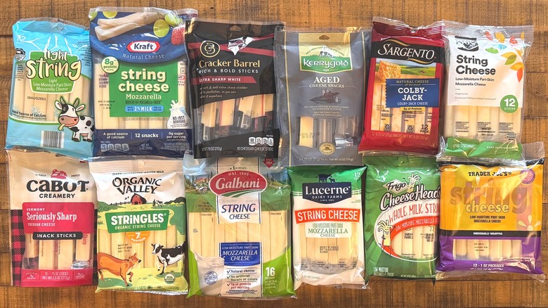 The Ultimate Ranking Of String Cheese