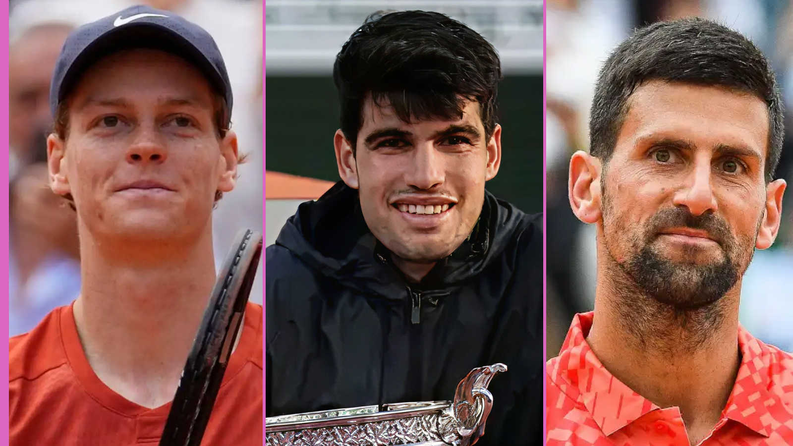 French Open men’s singles projected seeds: Sinner at No 1, Djokovic ...