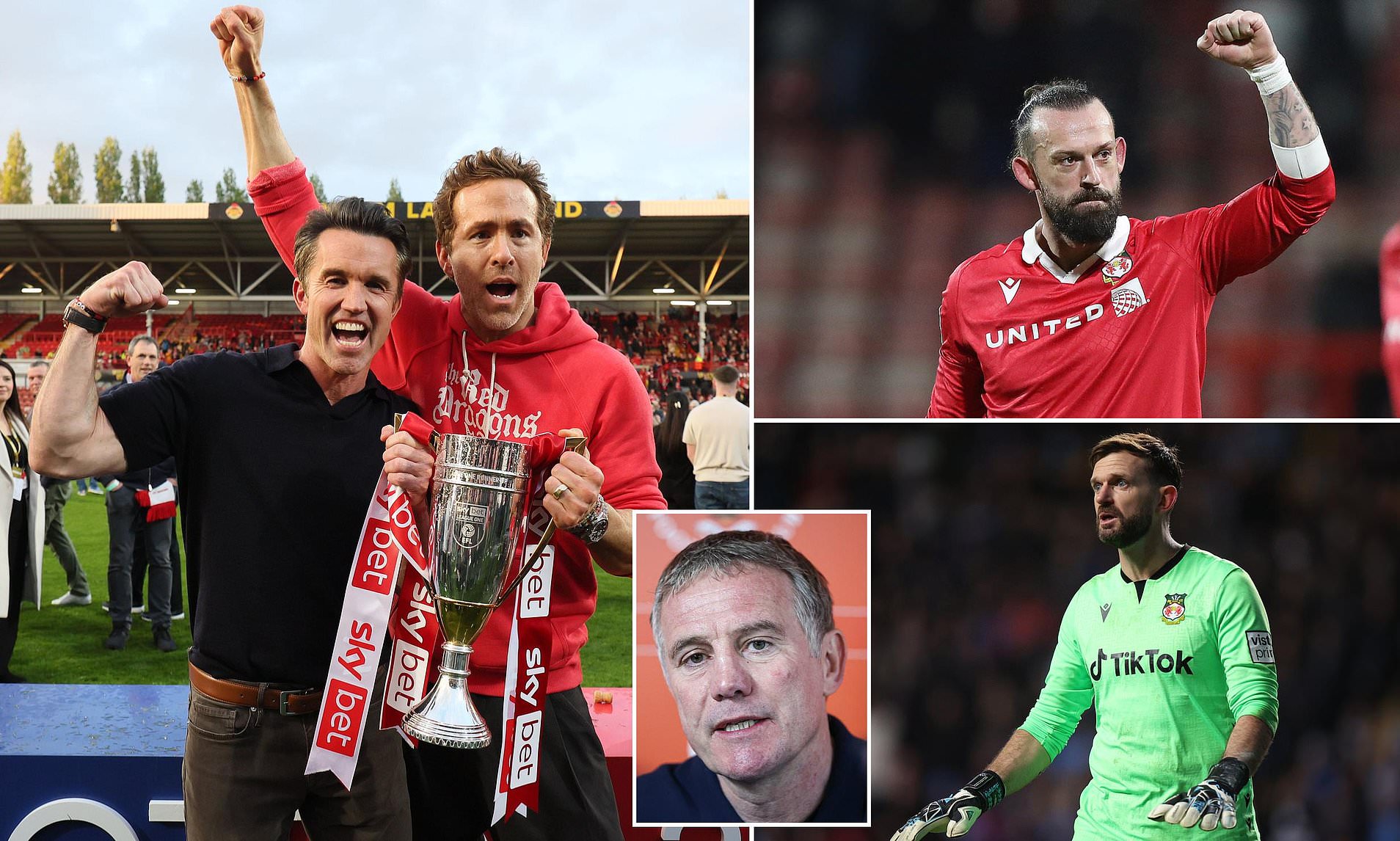 Wrexham release EIGHT players ahead of 2025-26 season