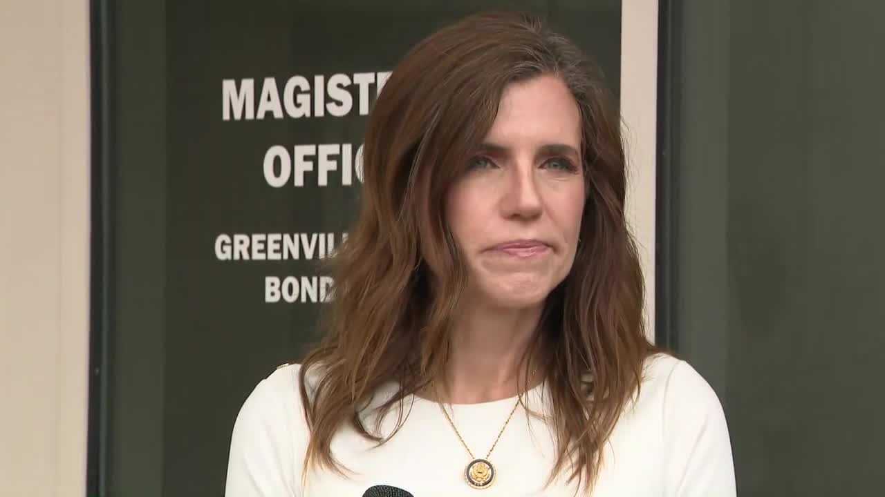 U.S. Rep. Nancy Mace speaks after teen is accused of threatening to assassinate her