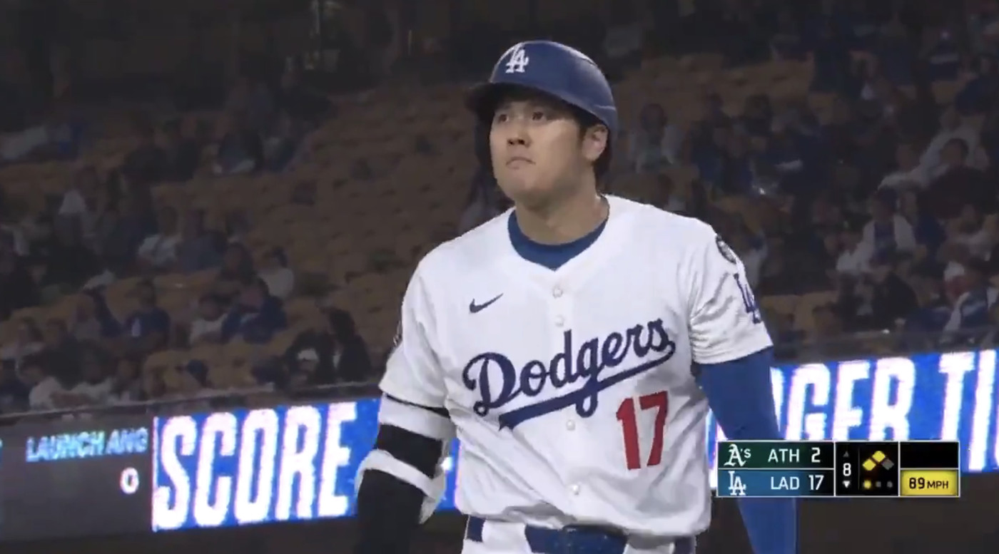 Shohei Ohtani struck out by catcher in MLB’s funniest at-bat of the season
