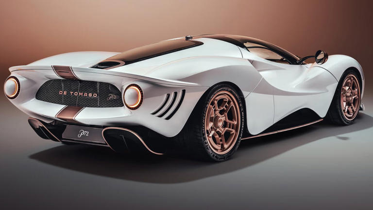 Check Out the Production-Ready Version of the Retro-Flavored De Tomaso P72