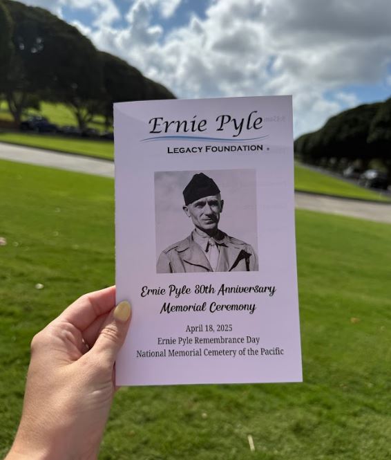Foundation, Family Members Honor ‘Soldier's Journalist' Ernie Pyle