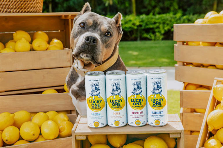 Miss Peaches partners with Lucky One Vodka Lemonade to help rescue dogs