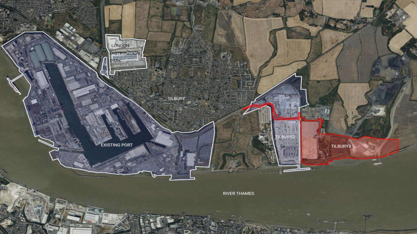 Forth Ports proposes expansion plans for Tilbury3 in Thames Freeport