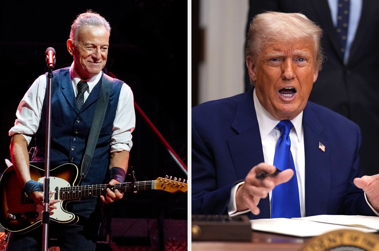 Donald Trump Responded To Bruce Springsteen's Message, And Whew, He's Upset