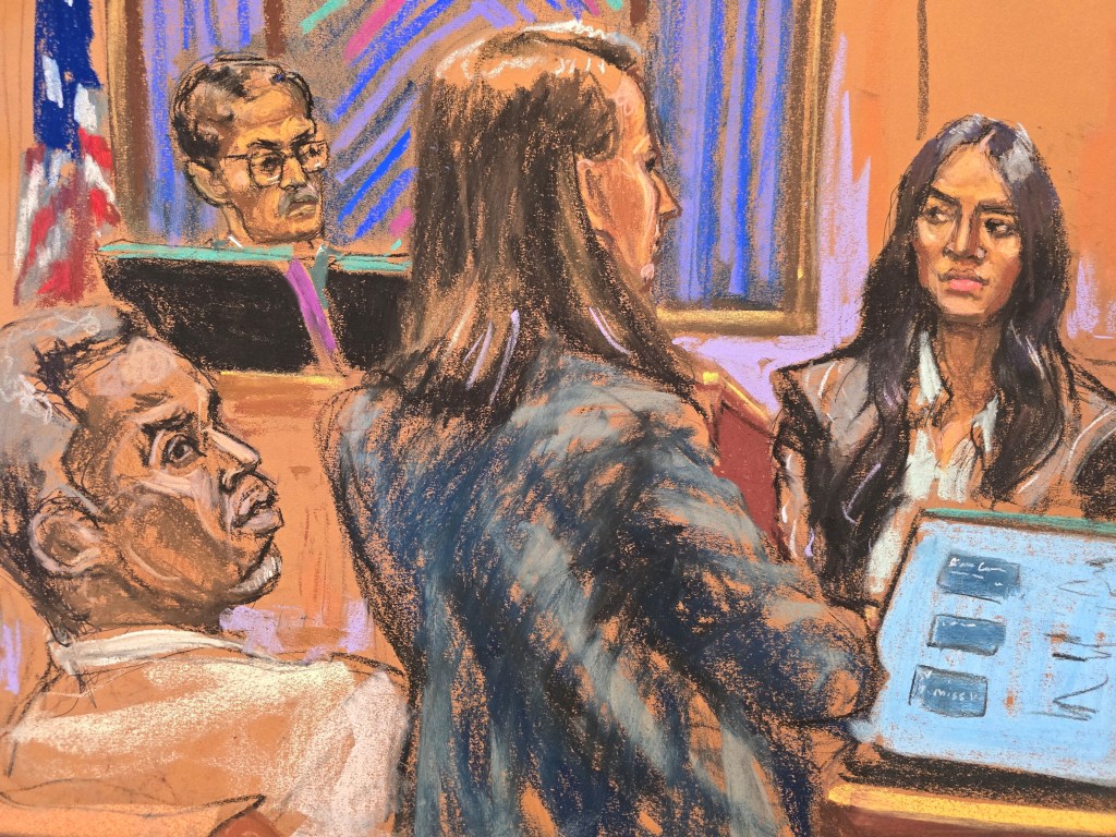 Cassie Ventura grilled over Sean ‘Diddy’ Combs rape claim as defense ...