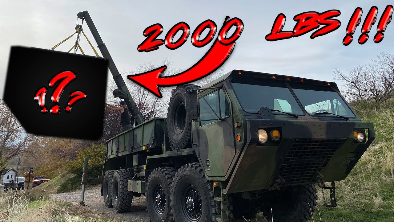 Recovery using HEMTT vehicle proves to be strangest yet