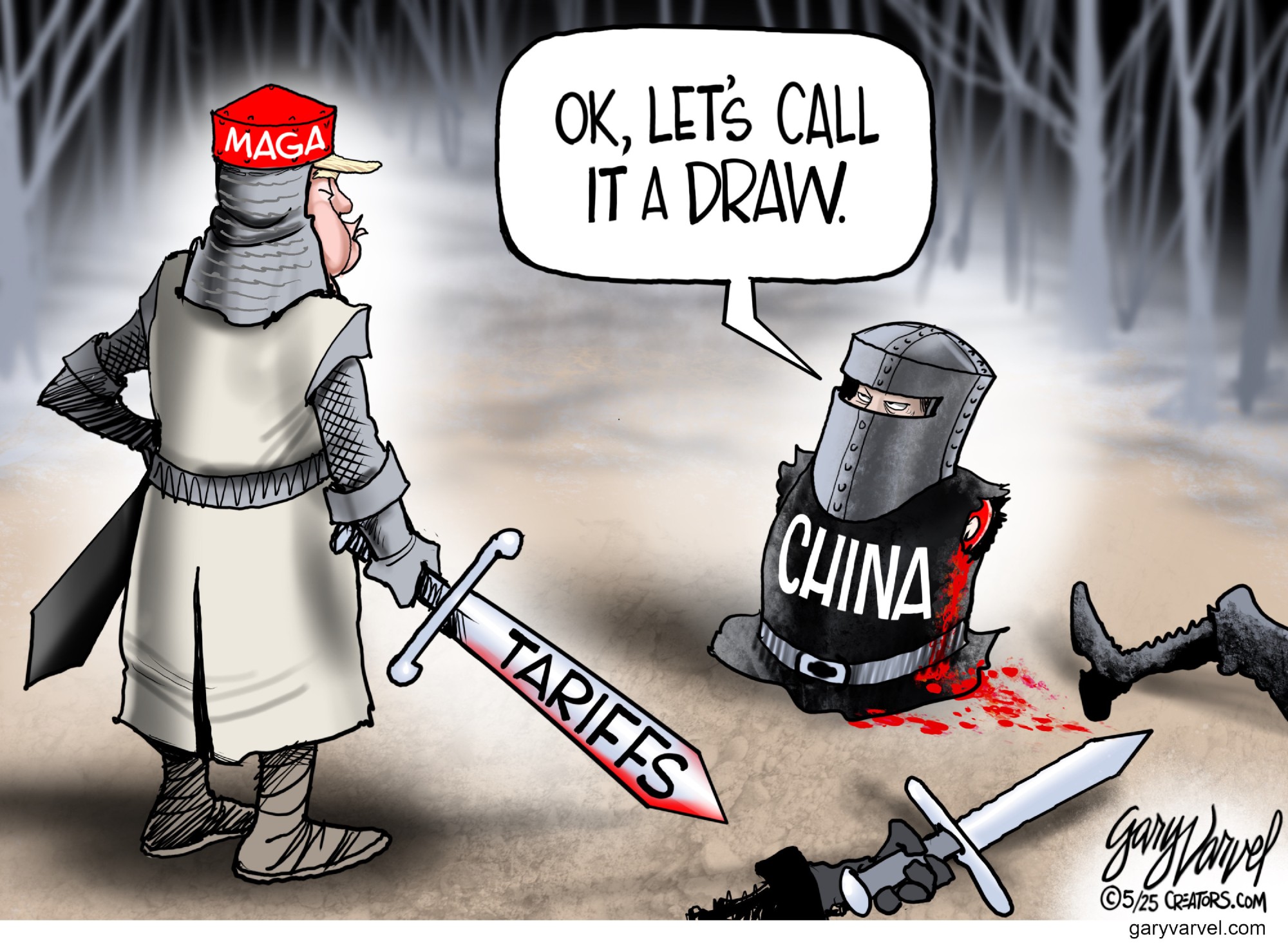 The Latest Editorial Cartoons From Gary Varvel