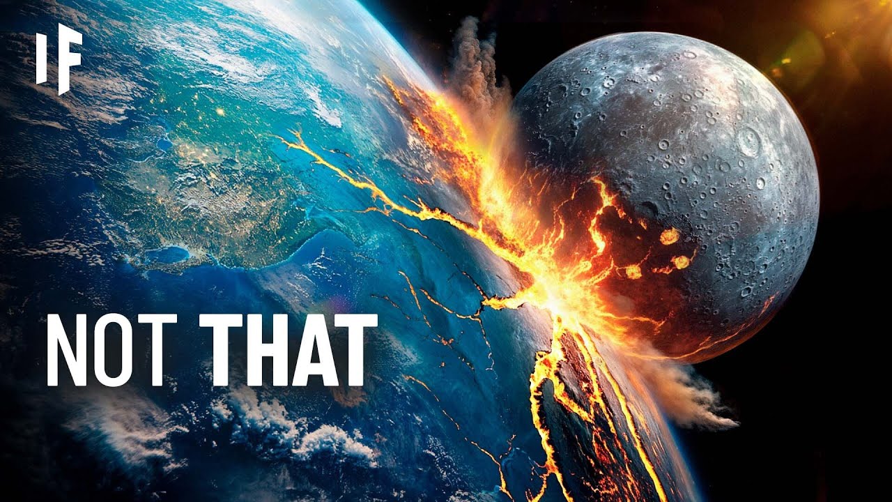 What happens if the moon collides with Earth?