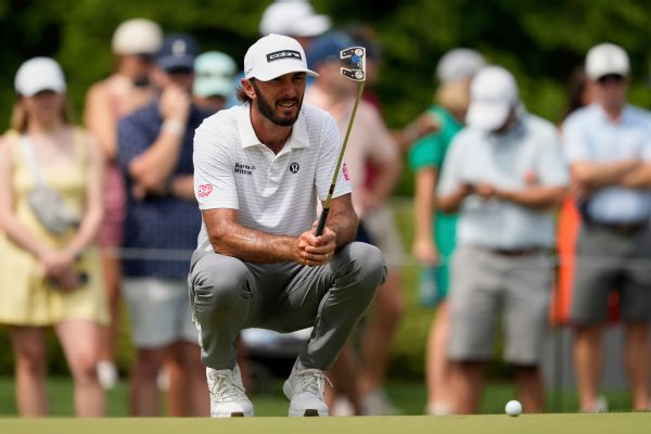 Max Homa finding groove, back in contention at Quail Hollow