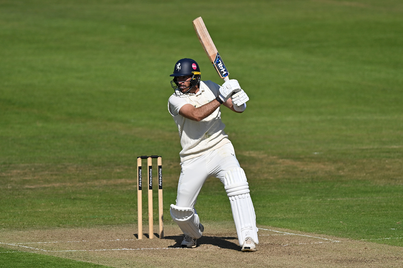 Grant Stewart's belligerent 173* brings Kent back from the brink