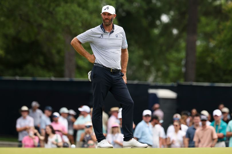 Dustin Johnson hits new low at PGA Championship as LIV Golf star’s ...