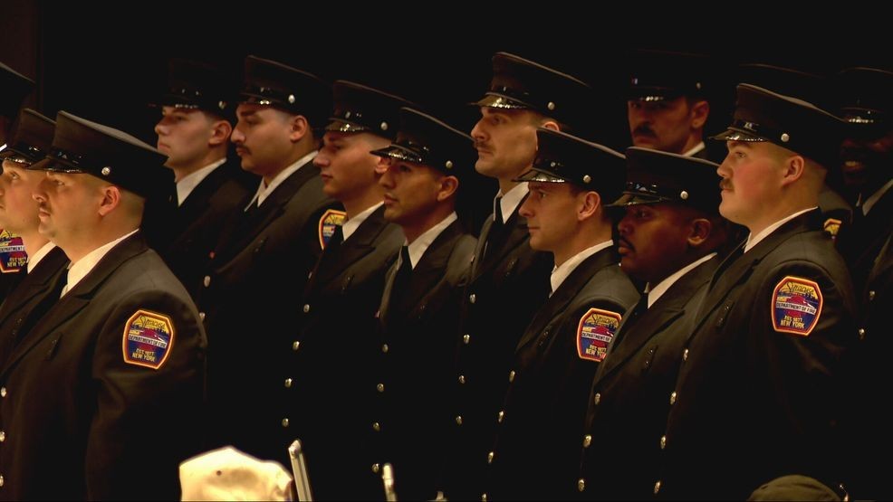 Syracuse Fire Department holds graduation ceremony for 34 recruits