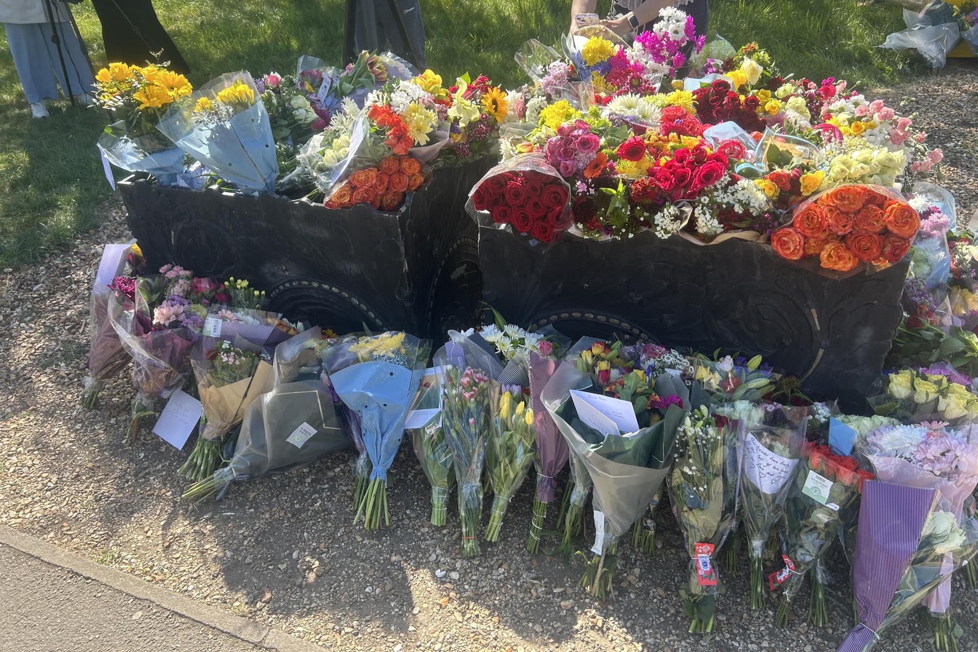 Man and two firefighters killed in fire at former RAF base named