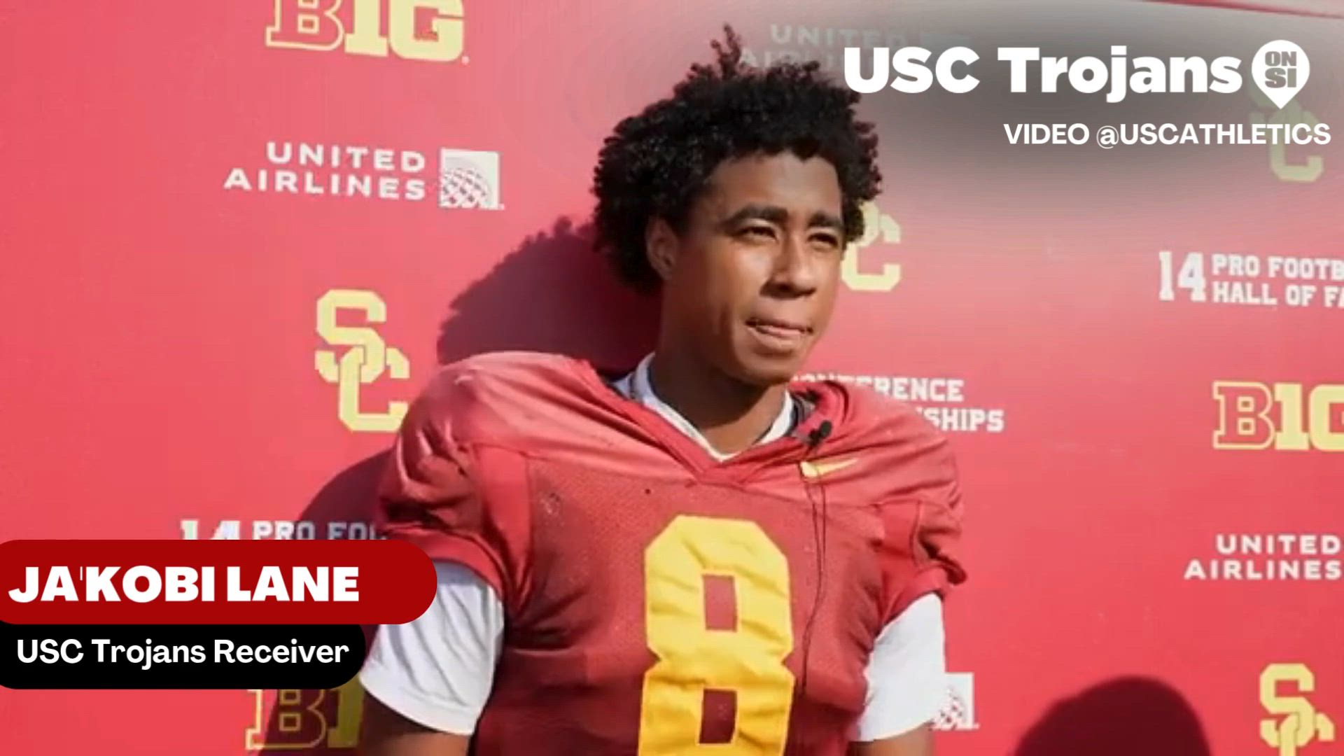 USC Trojans Reciever Ja'Kobi Lane Details Goals