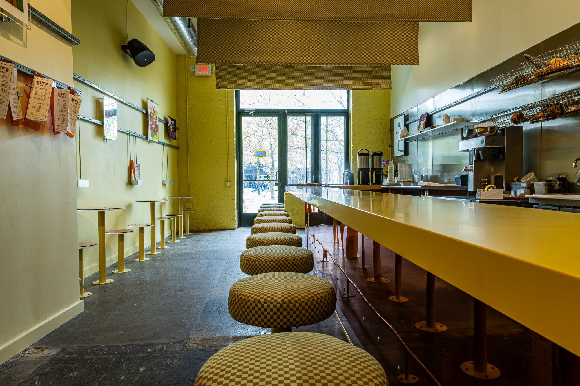 Bev’s Bagels opens in Detroit’s Core City with chewy, crisp bagels and diner vibes