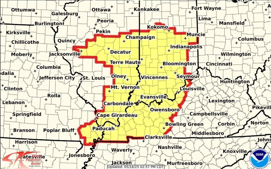 UPDATES: Tornado watch issued for the Tri-State