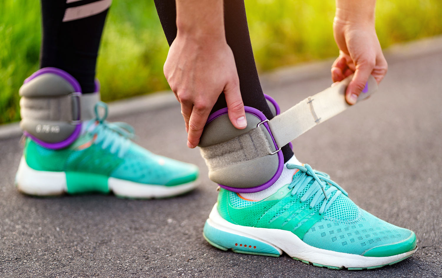 The right way to wear ankle weights to make your walk an even better ...