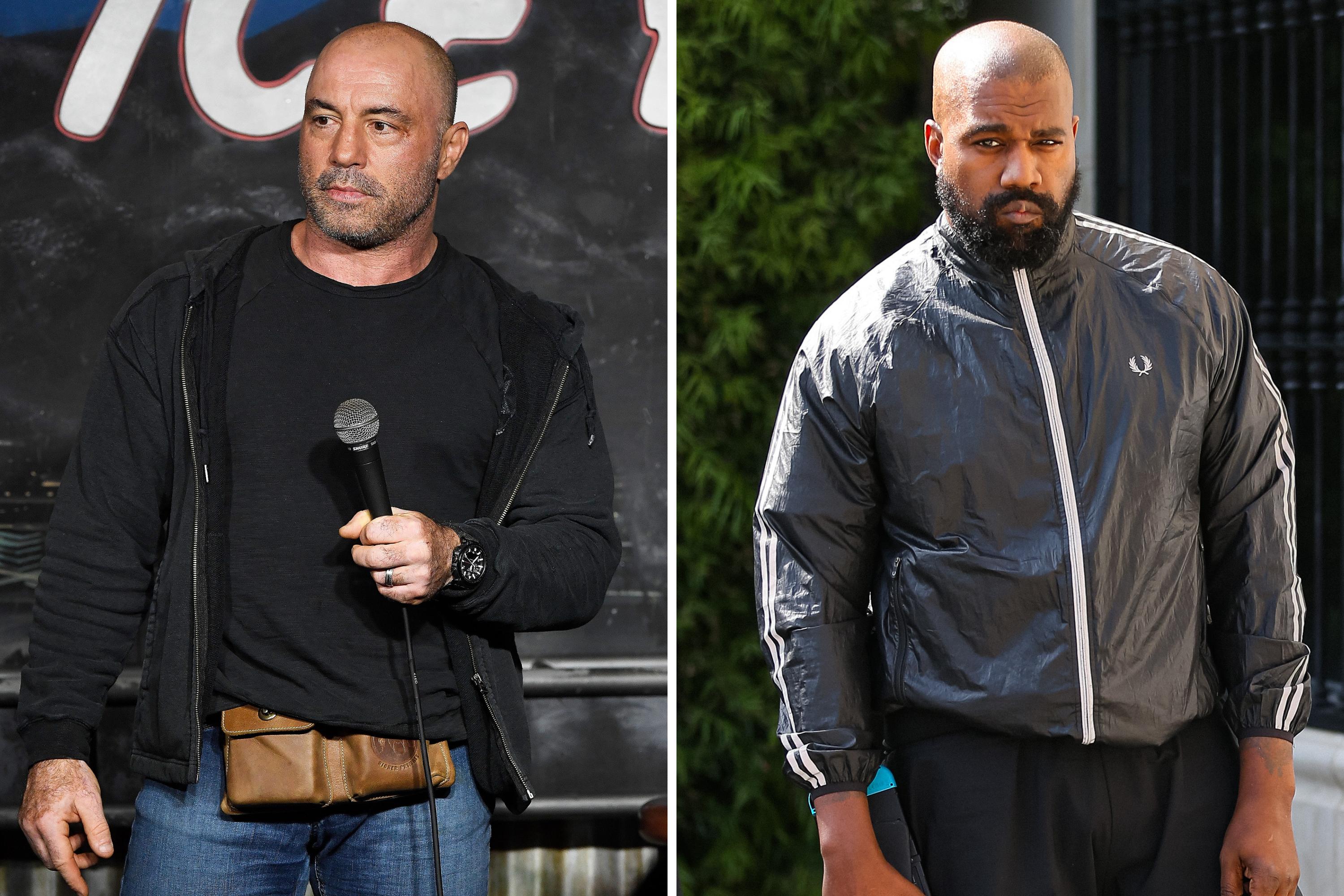 Joe Rogan under fire over Kanye West "Heil Hitler" remark