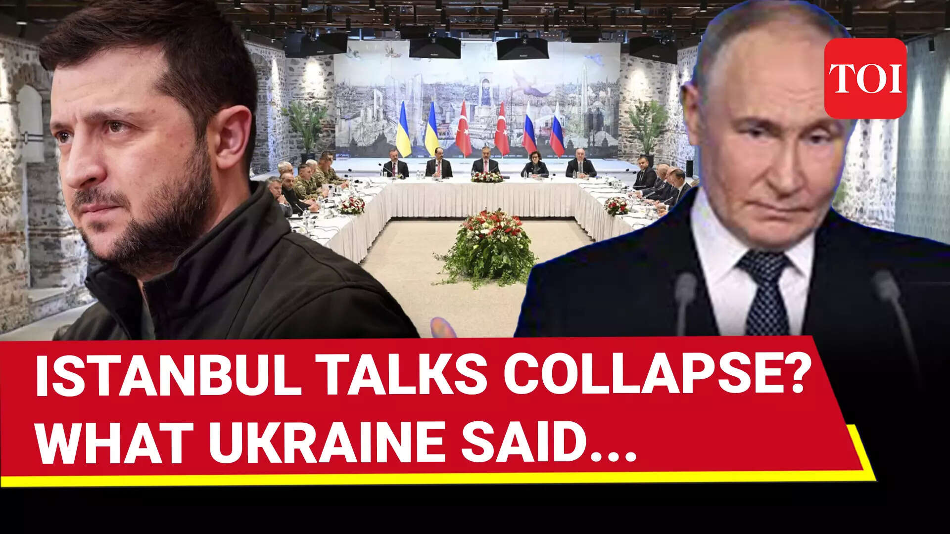 Ukraine Cries Over 'Unacceptable Russian Demands'; Putin Snub Kills Istanbul Talks?