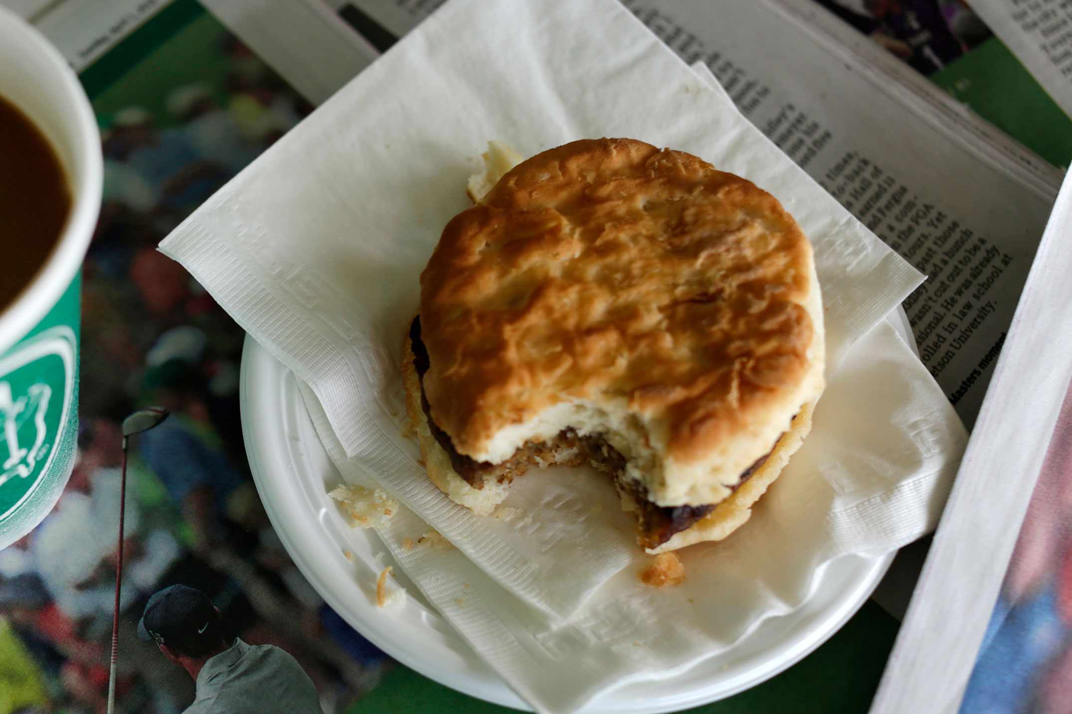 The Old-School Condiment Southerners Like To Put On Their Sausage Biscuits