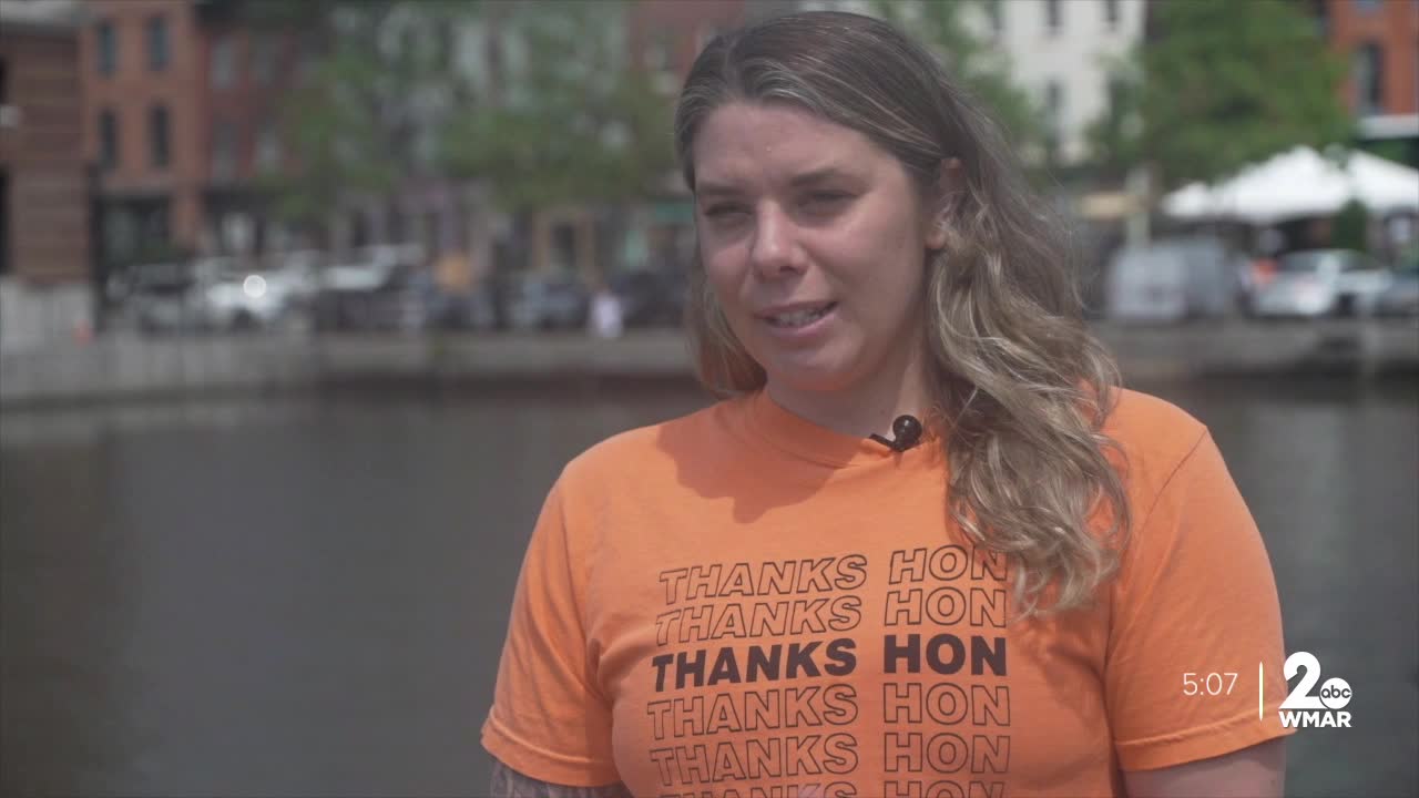 Katie Pumphrey looks to complete Bay to Baltimore swim for a second time