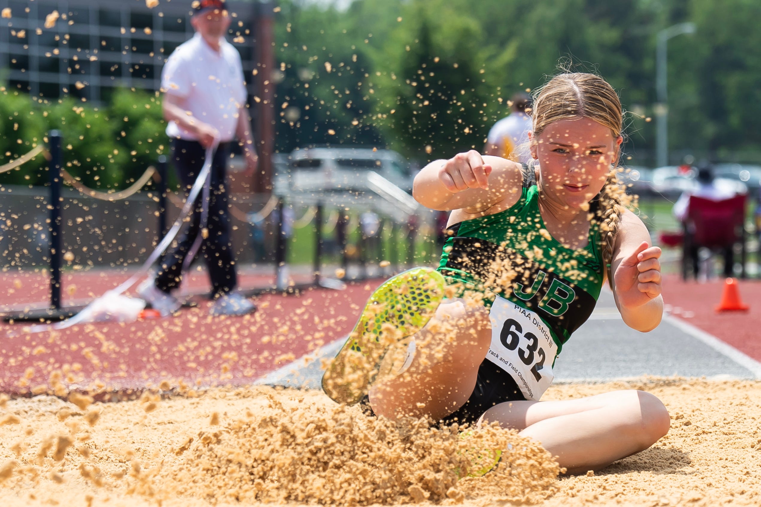District 3 track and field 2025: Shippensburg thrower strikes gold ...