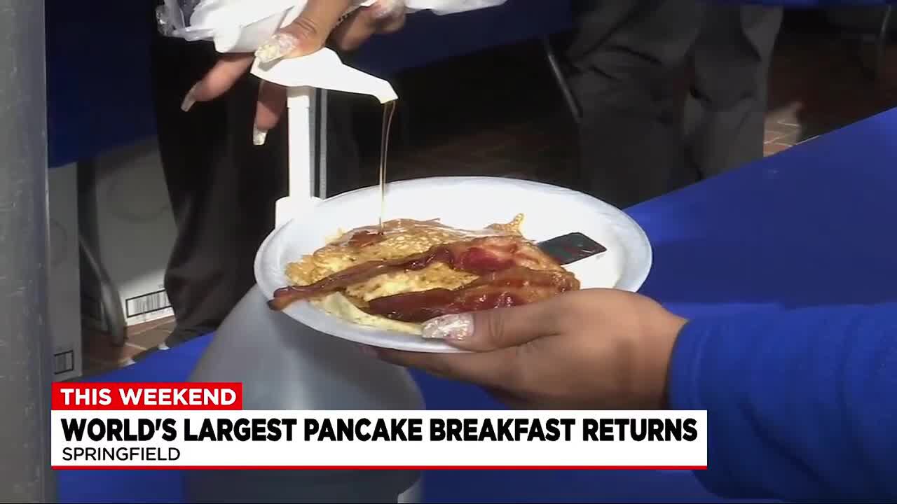 Springfield gearing up for Saturday’s World’s Largest Pancake Breakfast