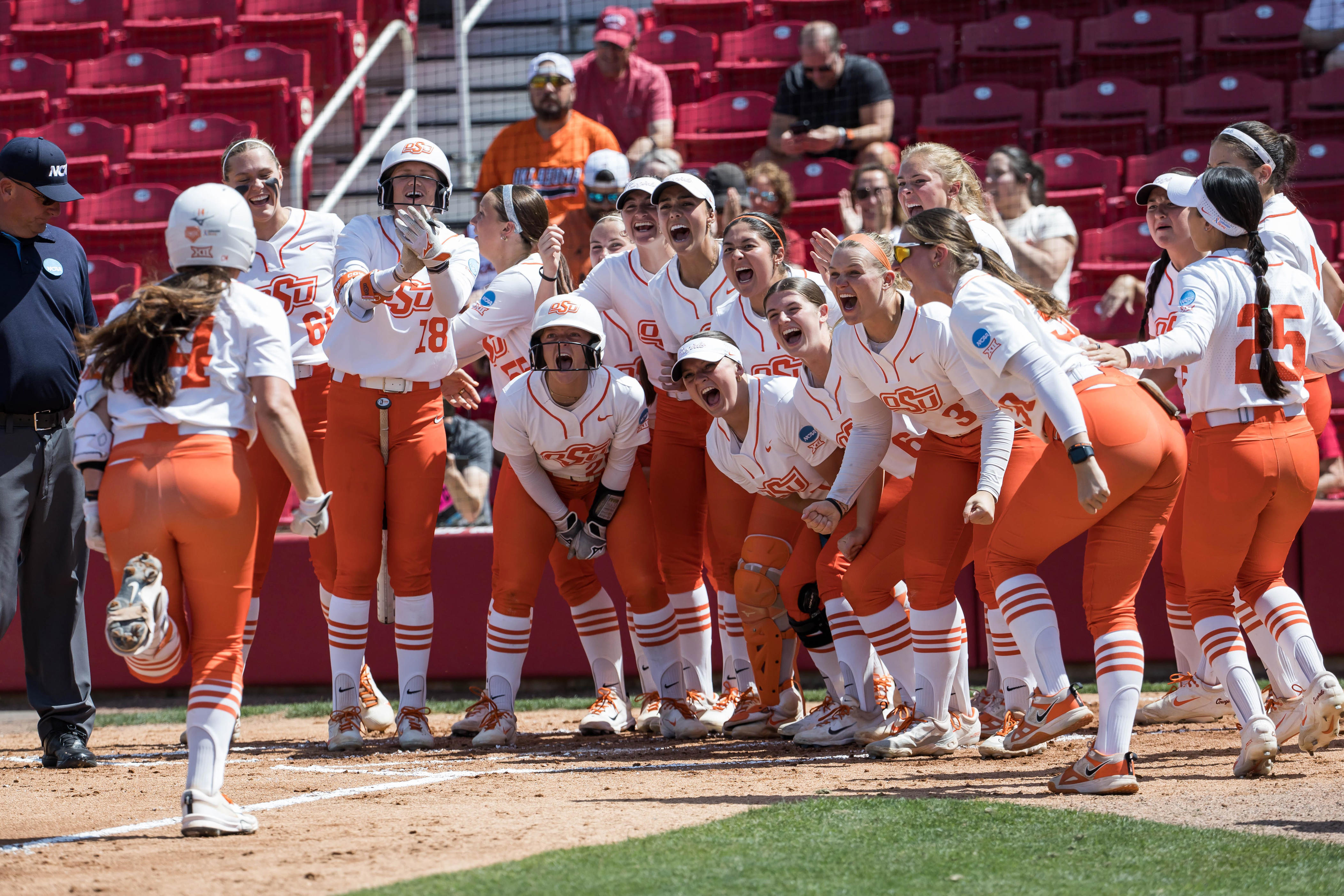 Oklahoma State softball stuns Indiana with Cowgirls' biggest rally in ...