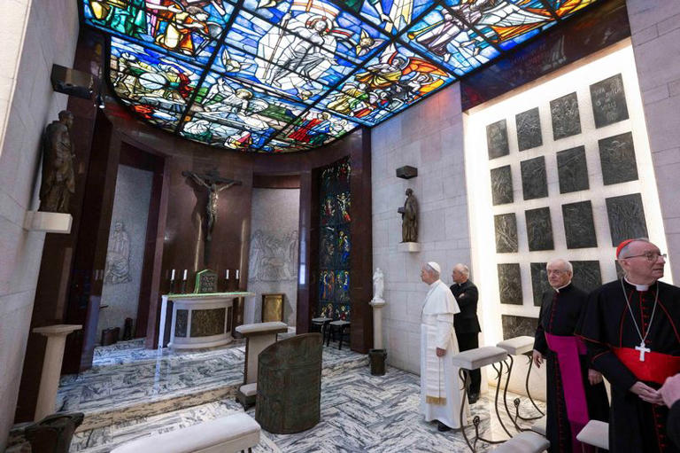 Pope Leo XIV officially reopens papal apartments for the first time since the death of Pope Francis