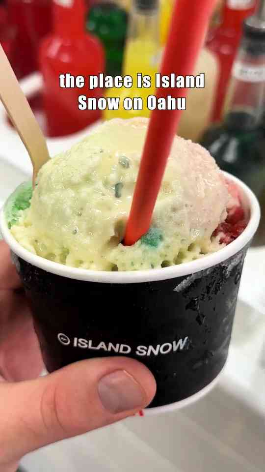 Barack Obama's Favorite Shave Ice Shack in Hawaii