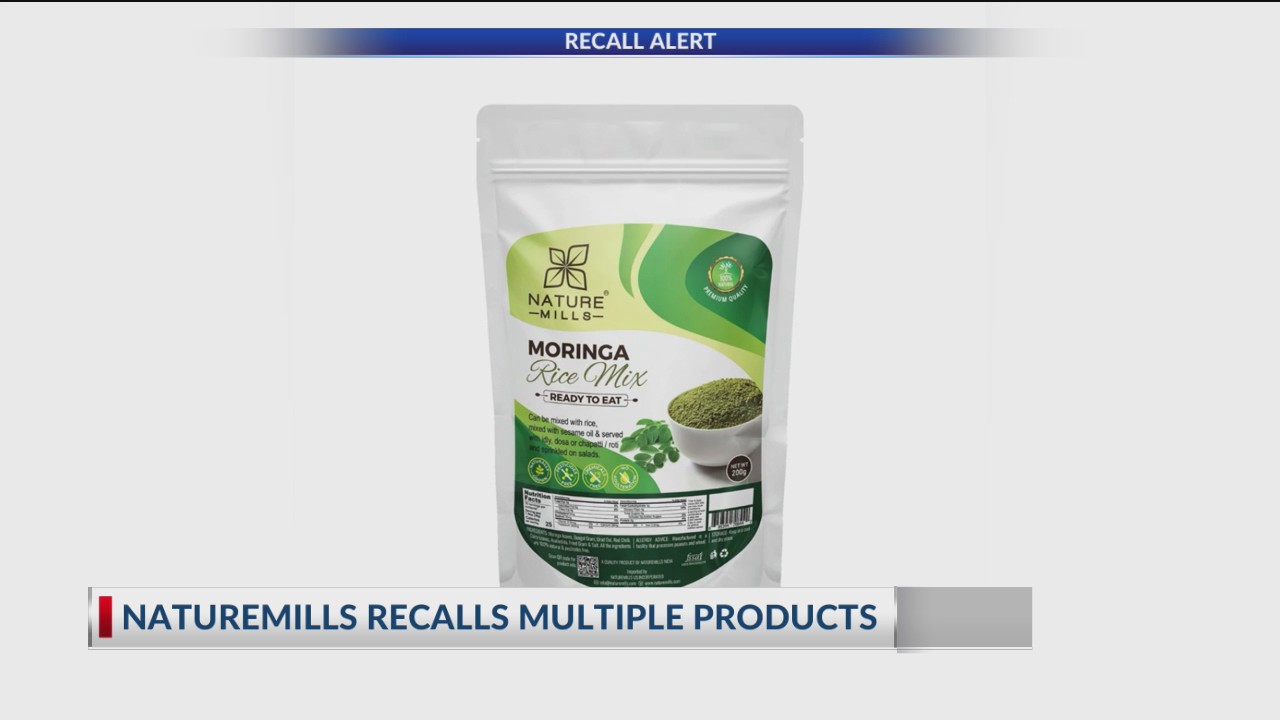 Nature Mills recalls multiple products
