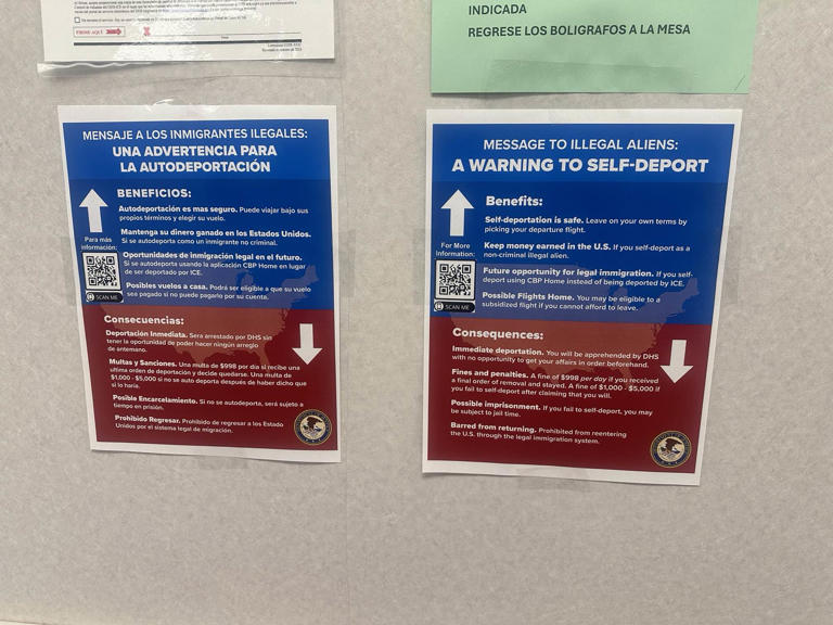 Deportation flyers ‘issue of due process’ affecting immigrants and US ...