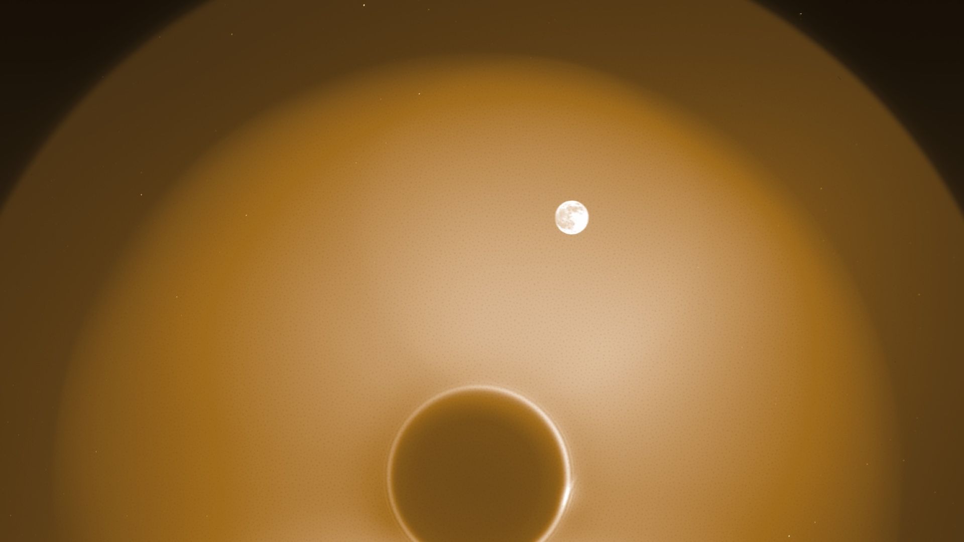 NASA spacecraft snaps eerie image of eclipsed sun with an extra moon ...