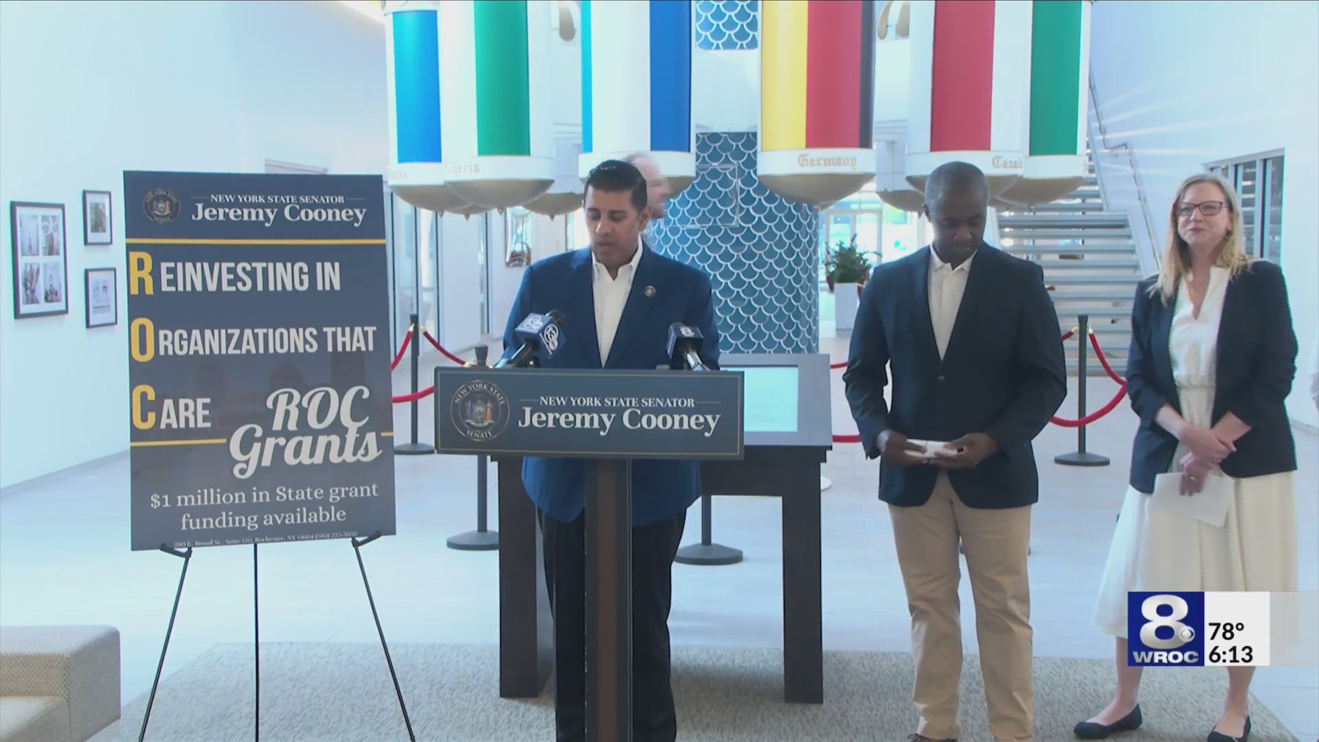 Senator Cooney announces $1M in nonprofit funding through ROC Grants