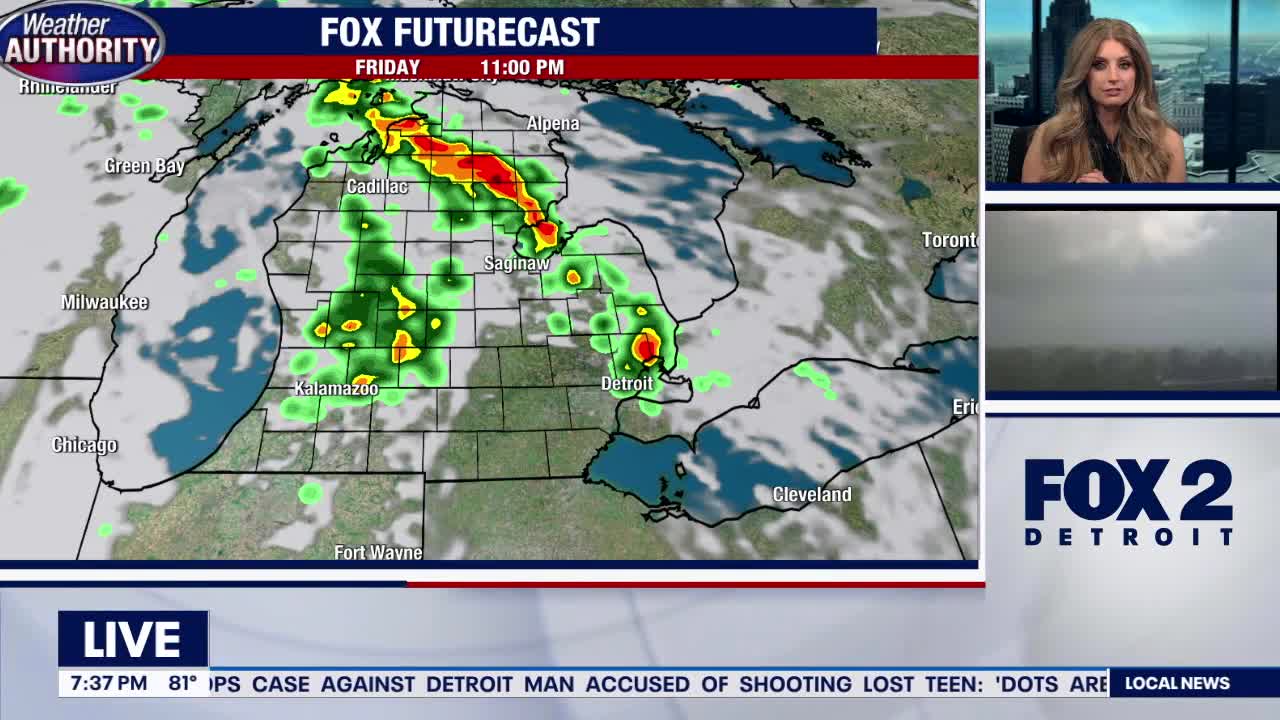 Severe weather outlook for Friday night, storm recap from last night