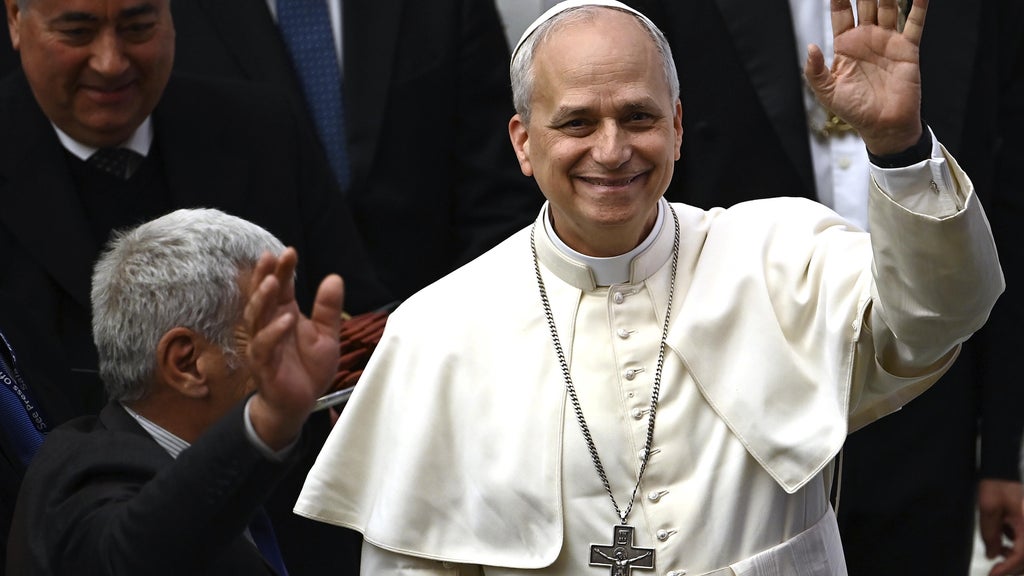 Pope Leo XIV's official portrait has been released