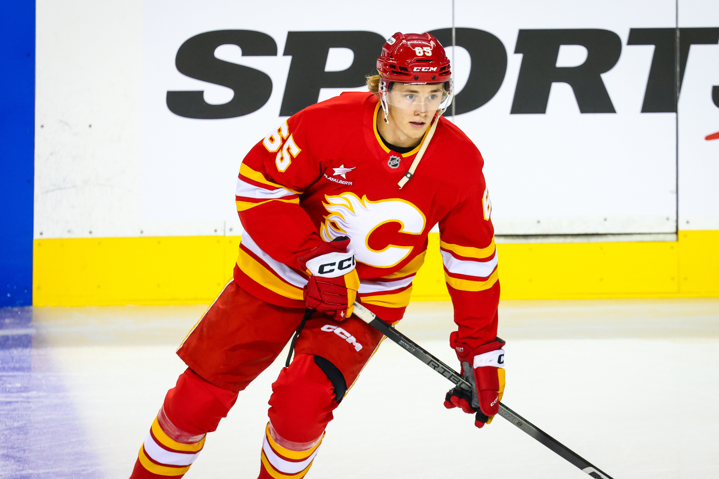 The clock is ticking on Flames prospect William Stromgren’s NHL chances