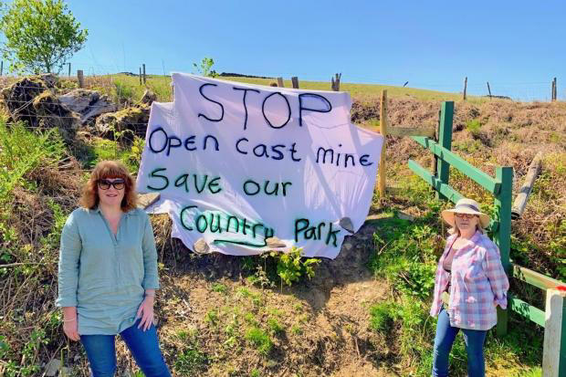Walkers shocked over coal mining plans for cherished country park