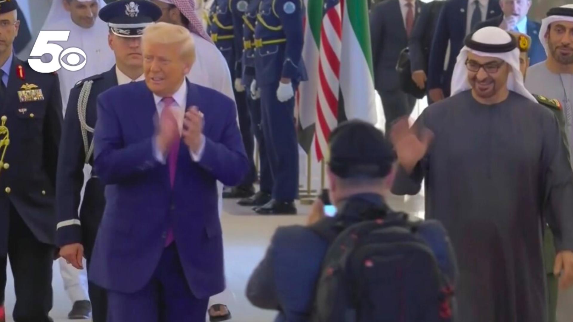 President Trump wraps up 4-day business trip