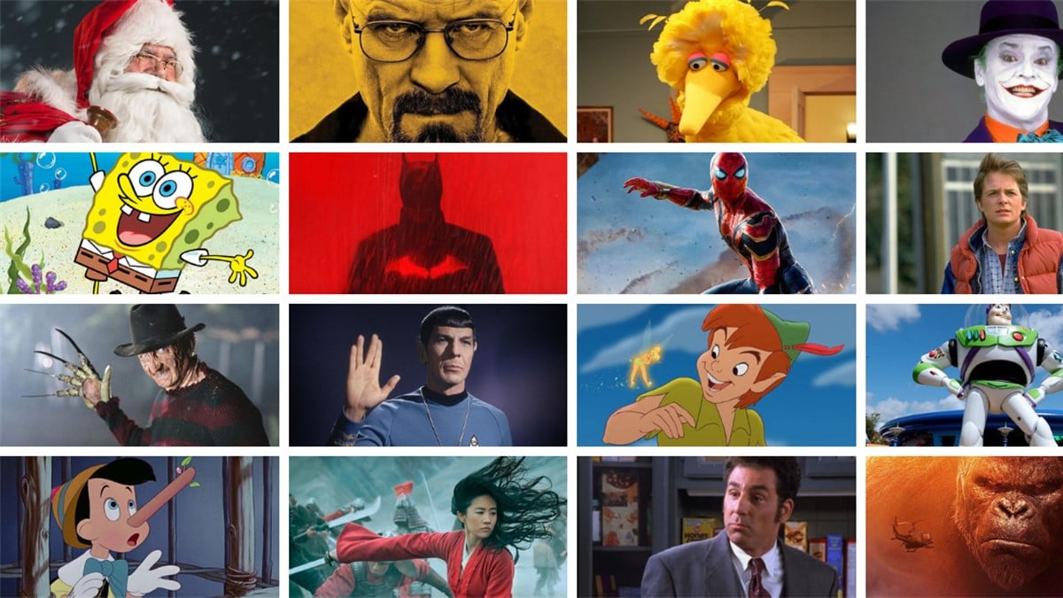 120 Most Iconic Fictional Characters of All Time