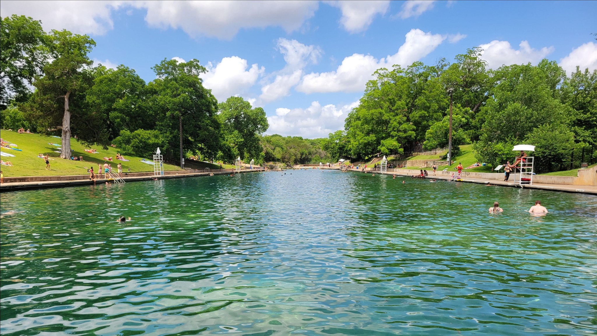 After floated cuts, free night swims at Barton Springs Pool saved - for now
