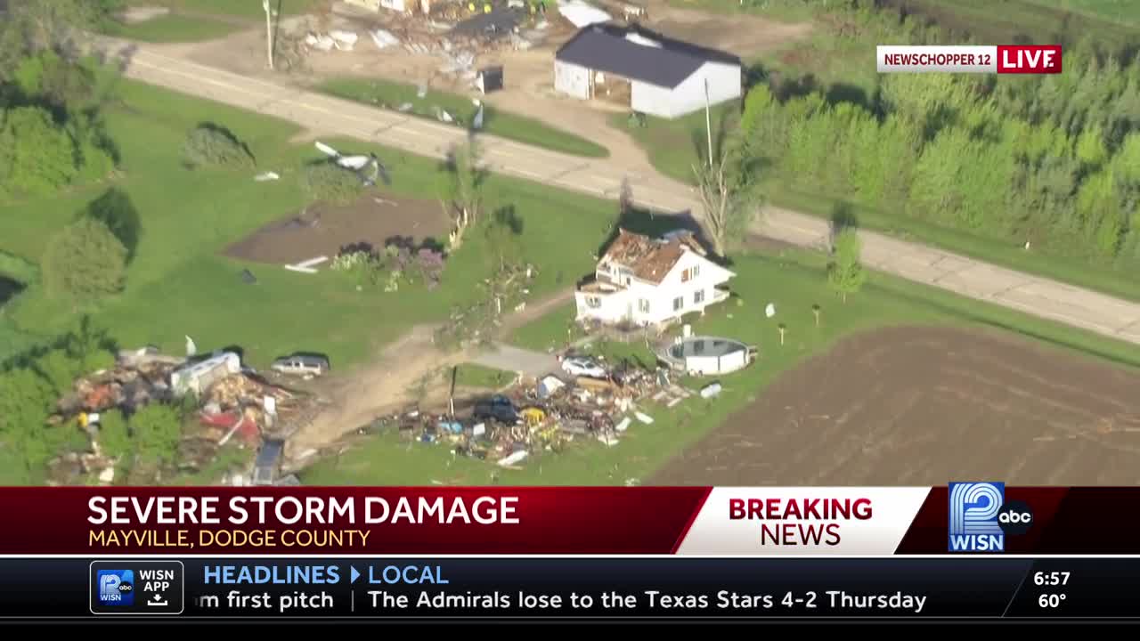 Wisconsin severe weather: Reported tornadoes, damage assessment