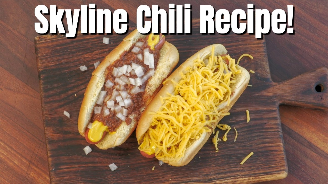 The Best Skyline Chili Dogs Copycat! | Skyline Chili Recipe | Most ...