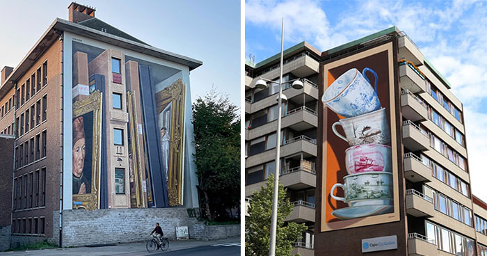 33 Captivating 3D Murals By This Dutch Artist Infused With Hidden Messages